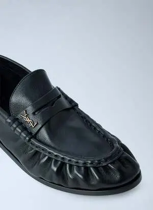 Saint Laurent Le Loafer Supple In Matte Leather