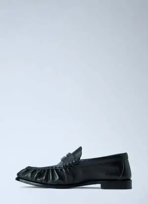 Saint Laurent Le Loafer Supple In Matte Leather