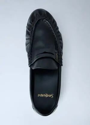Saint Laurent Le Loafer Supple In Matte Leather
