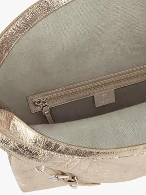 Givenchy Voyou Metallized Leather Shoulder Bag