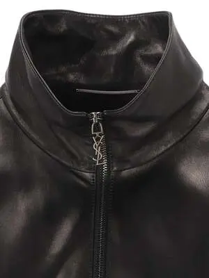 Saint Laurent Cassandre Lambskin Jacket