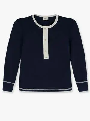 Chloé Cotton Sweater With Contrasting Inserts - Multicolor