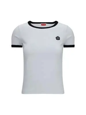 Kenzo Boke Flower 2.0 Embroidered T-shirt - White