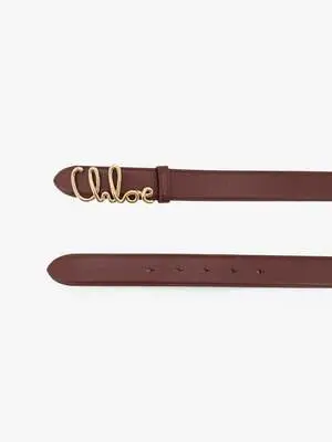 Chloé Iconic Leather Belt - Multicolor