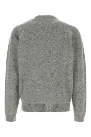 Dsquared2 Melange Grey Wool Blend Sweater - Gray