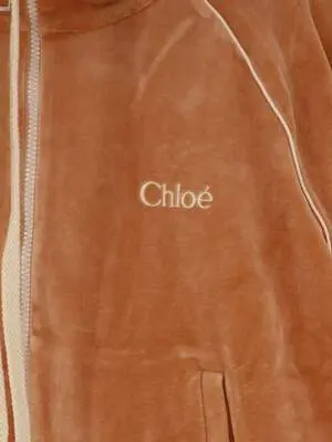 Chloé Chenille Sweatshirt With Logo