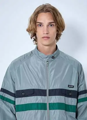 Miu Miu Technical Silk Blouson Jacket