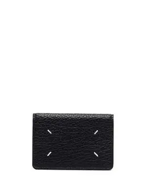 MAISON MARGIELA Portacarte Bi-fold Four Stitches - Black