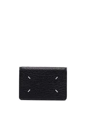 MAISON MARGIELA Portacarte Bi-fold Four Stitches - Black