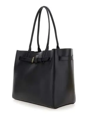 TOM FORD Grain Leather Medium Tote