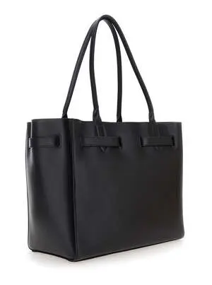 TOM FORD Grain Leather Medium Tote