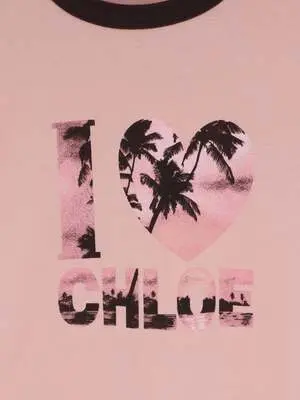 Chloé Cotton T-shirt With Print