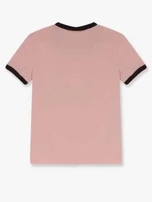 Chloé Cotton T-shirt With Print - Multicolor