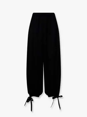 Chloé Silk Trousers - Black
