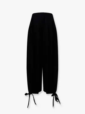Chloé Silk Trousers - Black