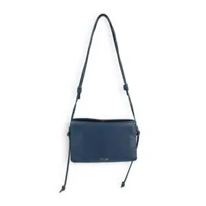 Celine CELINE Trio Shoulder Bag Blue