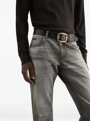 Dolce & Gabbana Regular Fit Denim Trousers