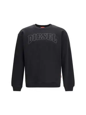 DIESEL® S-norm-v10 Sweatshirt - Black