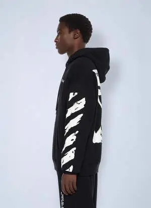 Off-White Ink Arrow Skate Hooded Sweatshirt