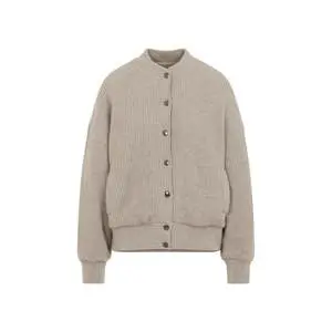 Brunello Cucinelli Cashmere Bomber Jacket - Multicolor