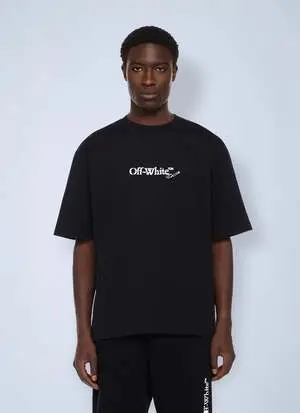 Off-White Scribble Arrow Skate Logo T-shirt - Black