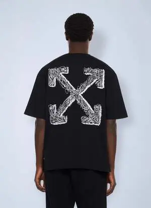 Off-White Scribble Arrow Skate Logo T-shirt