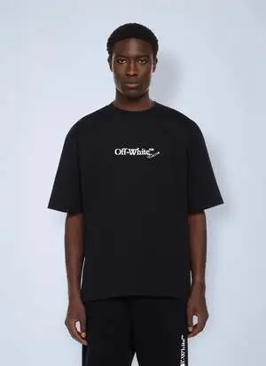 Off-White Scribble Arrow Skate Logo T-shirt - Black