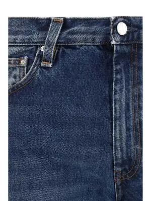 TOTEME Washed Twisted Seam Jeans