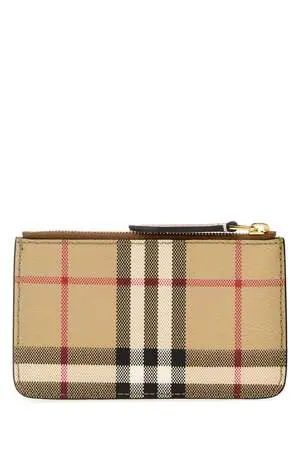 Burberry Printed E-canvas Card Holder