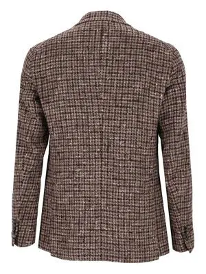 Tagliatore Montecarlo Alpaca Blend Blazer - Brown