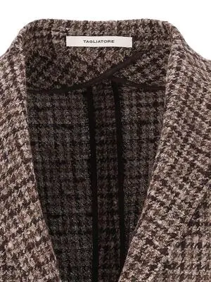 Tagliatore Montecarlo Alpaca Blend Blazer - Brown