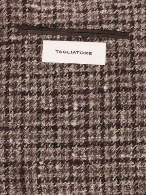 Tagliatore Montecarlo Alpaca Blend Blazer - Brown