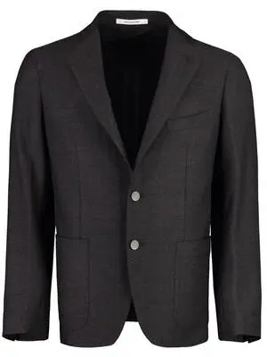 Tagliatore Montecarlo Alpaca Blend Blazer - Brown