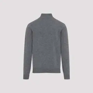 Brunello Cucinelli Half Zip Cashmere Sweater