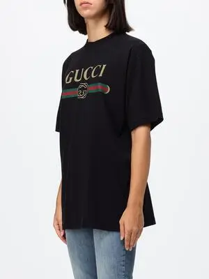 Gucci Relaxed Fit T-shirt - Black