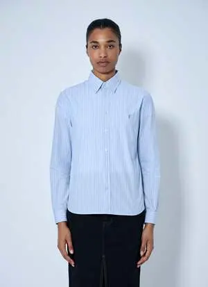 Saint Laurent Striped Cotton Shirt