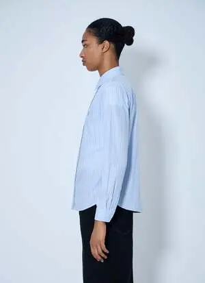 Saint Laurent Striped Cotton Shirt
