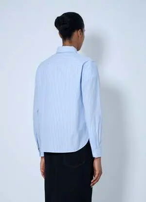 Saint Laurent Striped Cotton Shirt