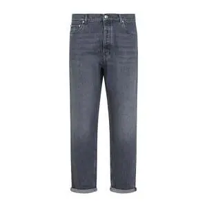 Brunello Cucinelli Straight-leg Denim Jeans - Gray