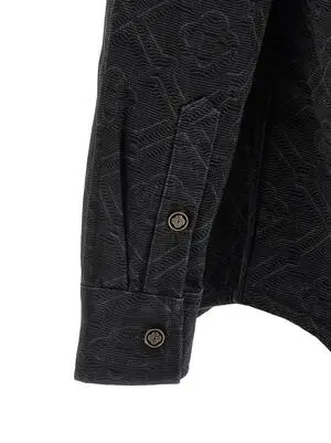 Casablanca Laser Monogram Denim' Overshirt
