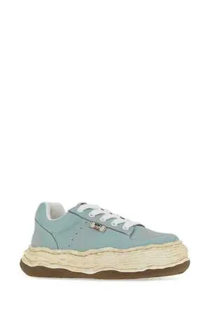 Mihara Yasuhiro Light- Leather Oliver Sneakers - Blue