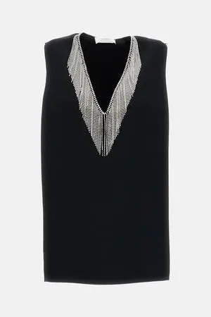 Sportmax Sleepless Cady Top With Rhinestone - Multicolor