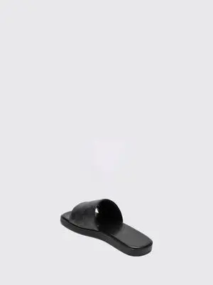 Gucci Gg Supreme Fabric Slides With Rubber Sole