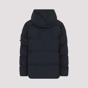 Stone Island Padded Quilted Jacket - Blue