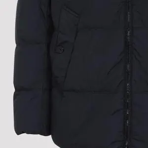 Stone Island Padded Quilted Jacket - Blue