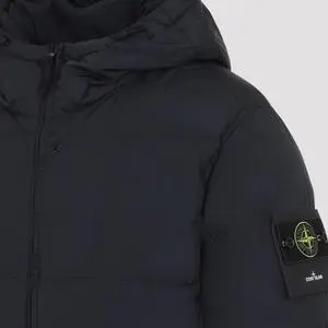 Stone Island Padded Quilted Jacket - Blue