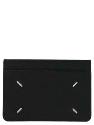 MAISON MARGIELA Logo Card Holder - Black