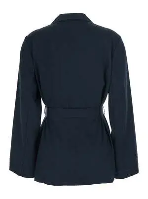 P.a.r.o.s.h Tech Fabric Double-breasted Jacket - Multicolor