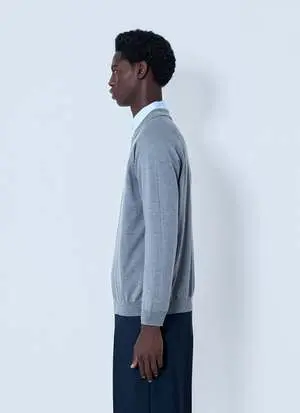 Miu Miu V-neck Knit Sweater