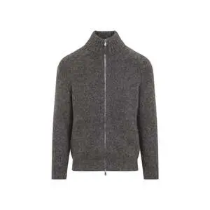 Brunello Cucinelli Full Zip Cardigan - Brown